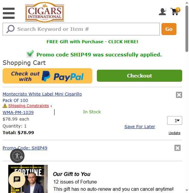 Cigars International Promo Codes - 25% Off Jun 2025