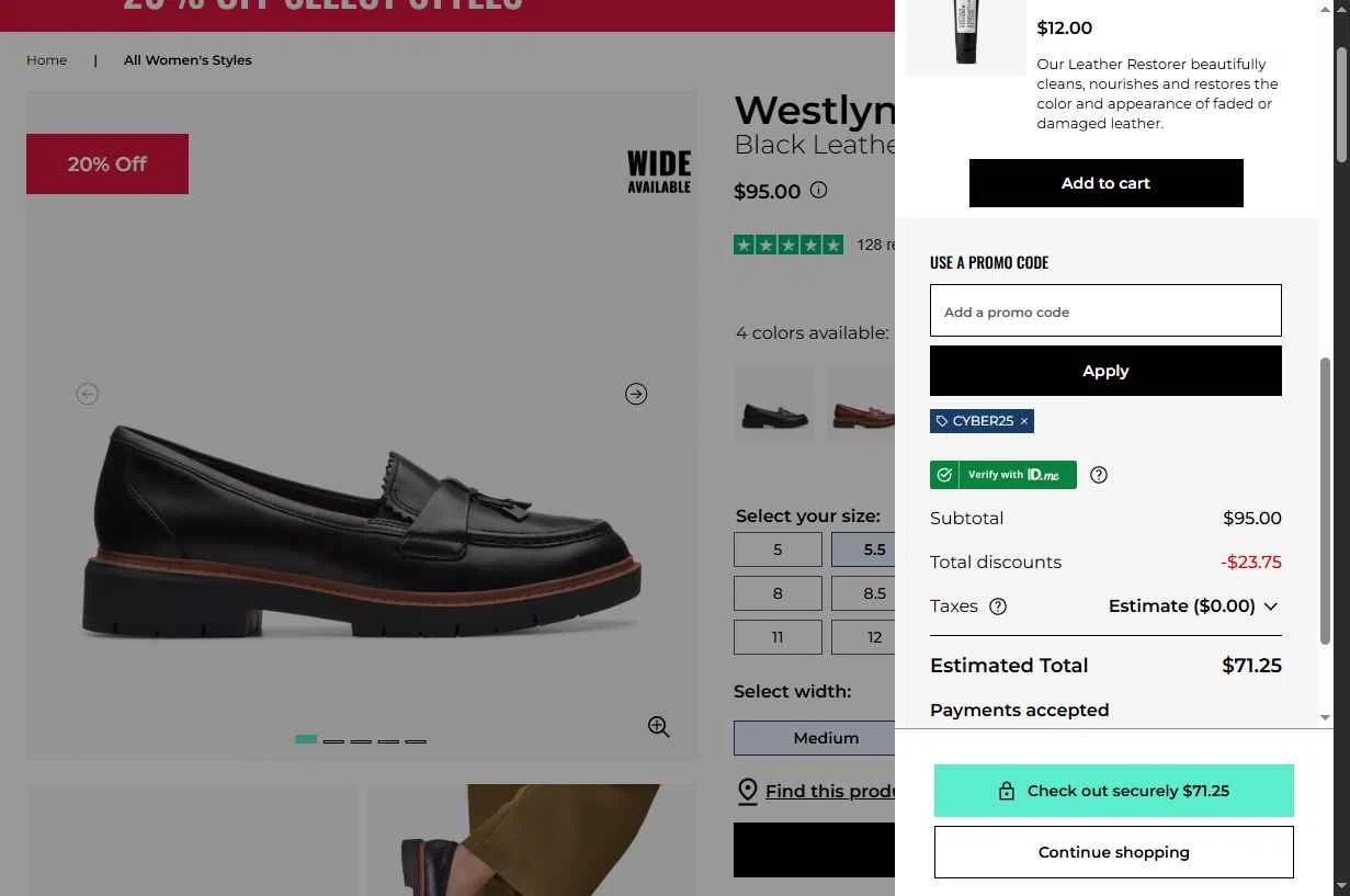 Clark's Discount Codes - 20% Off (1 Verified) Oct 2025