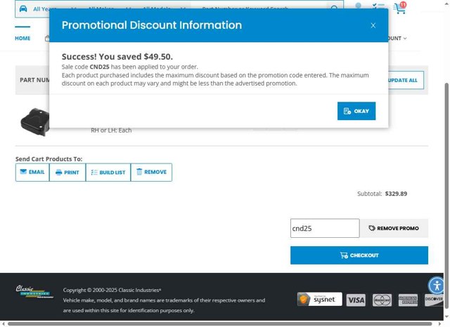 Classic Industries Promo Code (7 Verified) - 20% Off Jul 2025