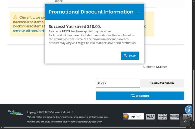 Classic Industries Promo Code (3 Verified) - 20% Off Aug 2025