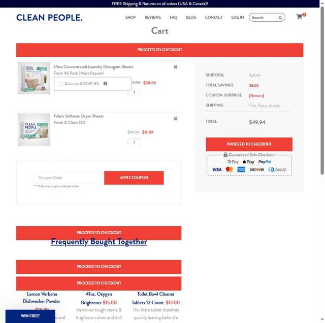 Clean People Promo Codes - 15% Off (Verified) Jul 2025