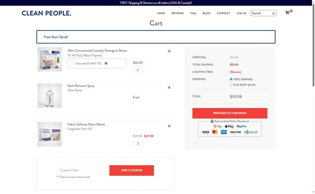 Clean People Promo Codes - 15% Off (Verified) Jul 2025