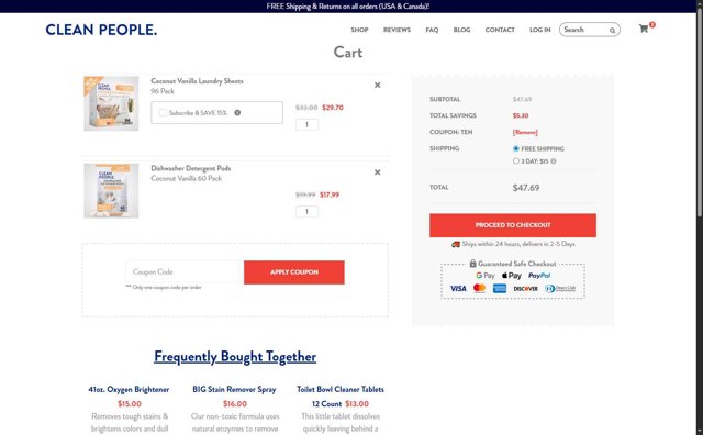Clean People Promo Codes - 15% Off (Verified) Sep 2025