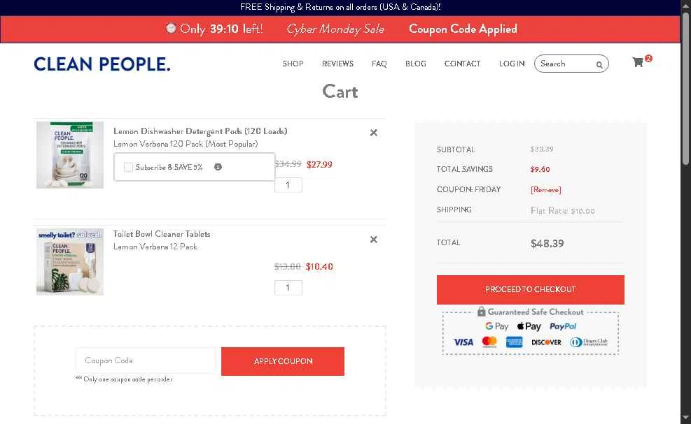 Clean People Promo Codes - 30% Off (8 Verified) Jan 2026