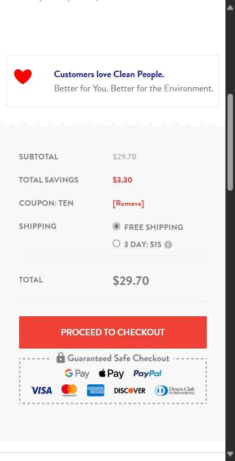 Clean People Promo Codes - 30% Off (7 Verified) Nov 2025