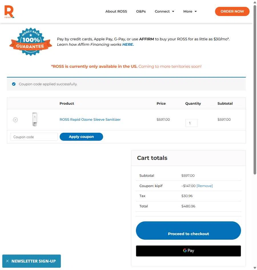 ROSS Promo Codes - $50 Off Sitewide Coupons Mar 2026