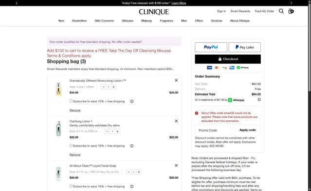 Clinique Discount Codes - 30% Off (4 Verified) Oct 2025