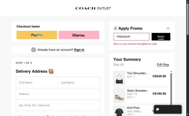 Coach Outlet Promo Codes (2 Verified) - $20 Off May 2025