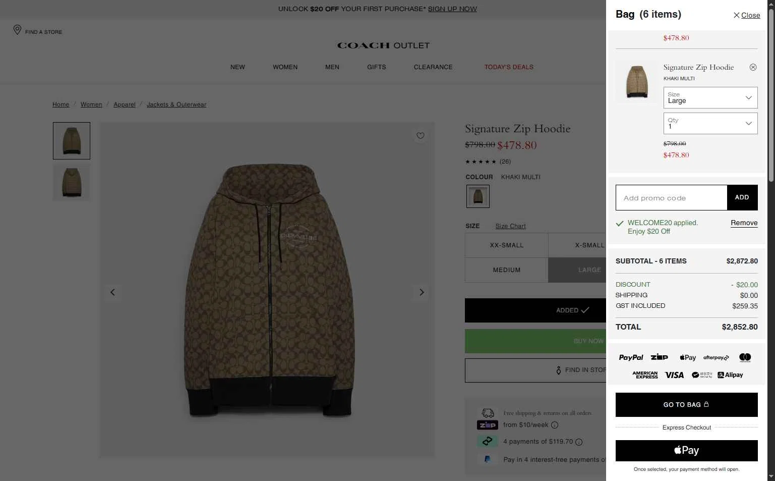 Coach Outlet Promo Codes - 40% Off (1 Verified) Nov 2025