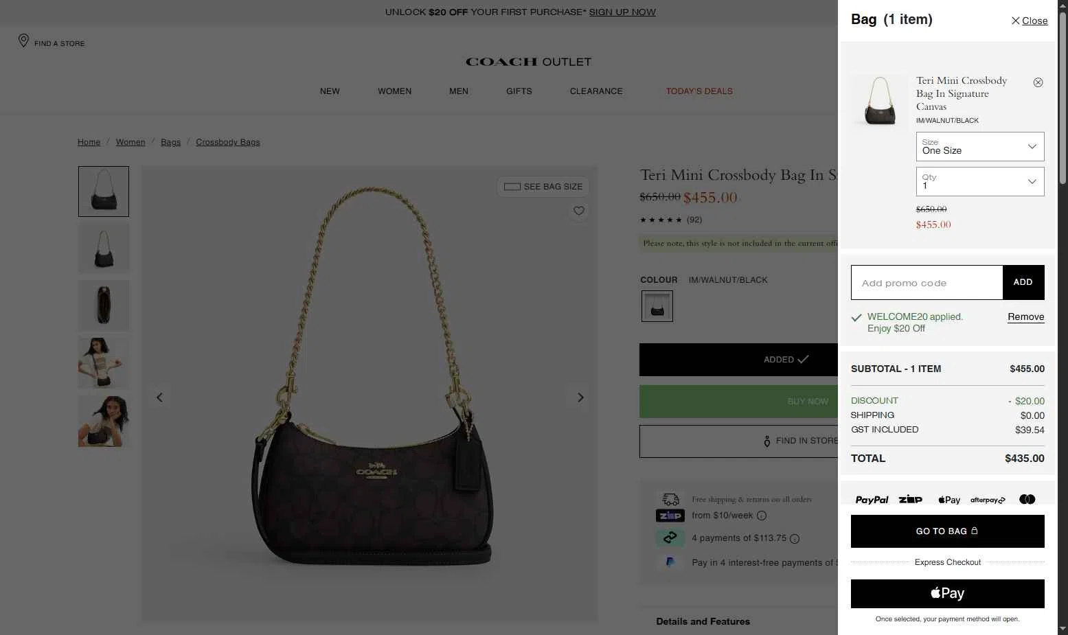 Coach Outlet Promo Codes - 40% Off (1 Verified) Nov 2025