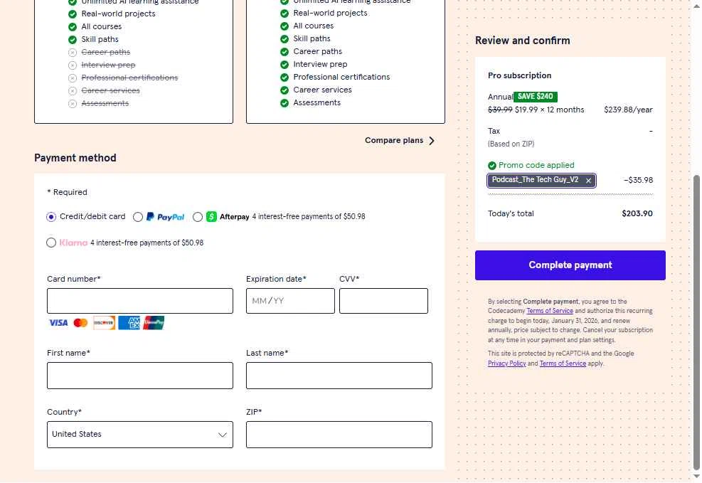 Codecademy Promo Codes - 15% Off (15 Verified) Feb 2026