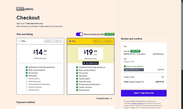 Codecademy Promo Codes (16 Verified) - 15% Off Sep 2025