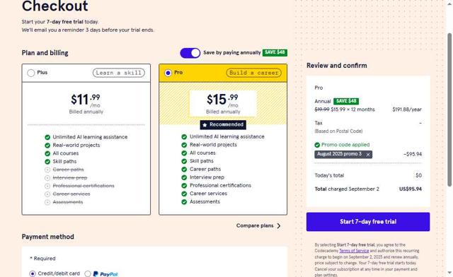 Codecademy Promo Codes (14 Verified) - 15% Off Sep 2025