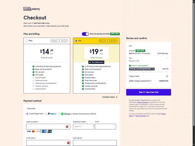 Codecademy Promo Codes (14 Verified) - 15% Off Oct 2025