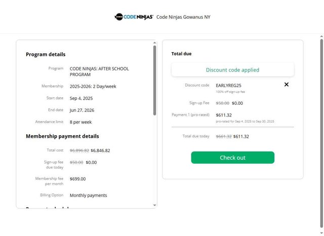 Code Ninjas Promo Codes (2 Verified) - 15% Off Sep 2025