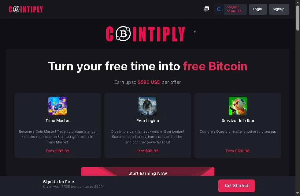 Cointiply Promo Codes - 25% Off (2 Verified) May 2026