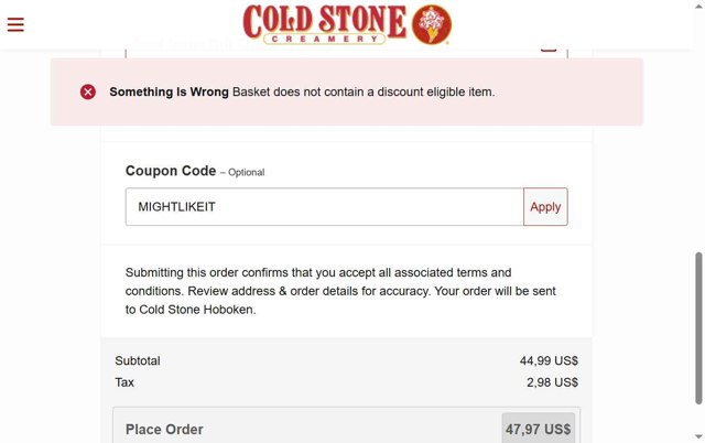 Cold Stone Creamery Promo Codes - $5 Off Coupons Sep 2025