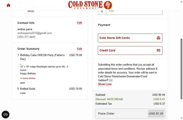 Cold Stone Creamery Promo Codes - $5 Off Coupons Sep 2025