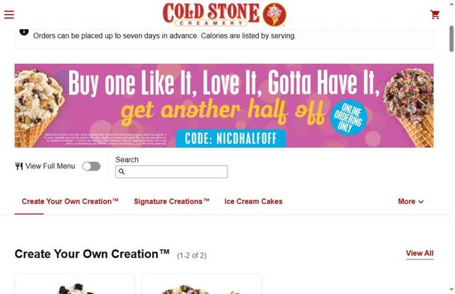 Cold Stone Creamery Promo Codes - $5 Off Coupons Oct 2025
