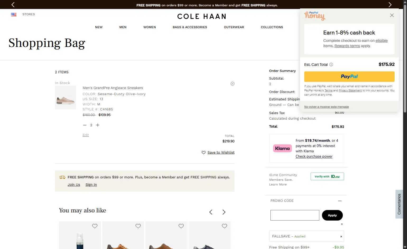 Cole Haan Promo Codes - 15% Off Coupons Jan 2026
