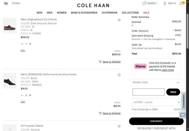 Cole Haan Promo Codes - 15% Off Coupons Oct 2025