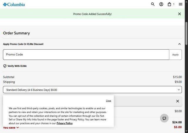 Columbia Sportswear Promo Codes - 15% Off Sep 2025