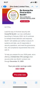 CompTIA Promo Codes - 10% Off (8 Verified) May 2026