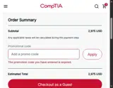 CompTIA Promo Codes - 10% Off (8 Verified) May 2026