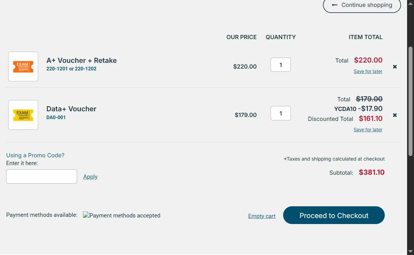 CompTIA Discount Codes - 30% Off (6 Verified) Nov 2025