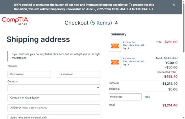 CompTIA Discount Codes - 10% Off (3 Verified) Jul 2025