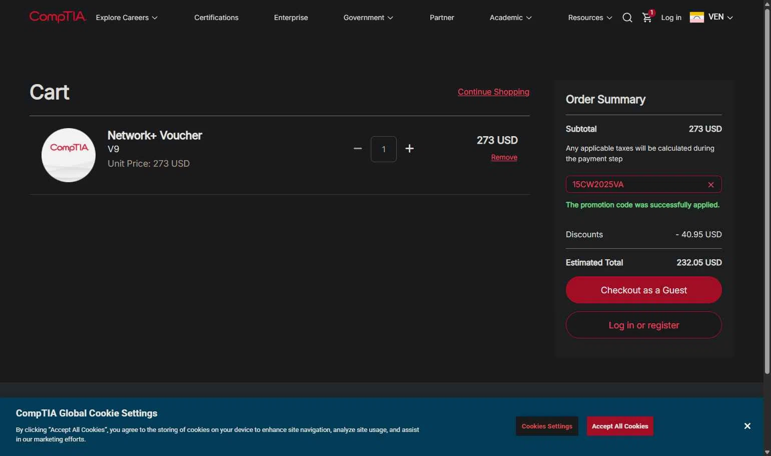 CompTIA Promo Codes - 10% Off (4 Verified) Dec 2025