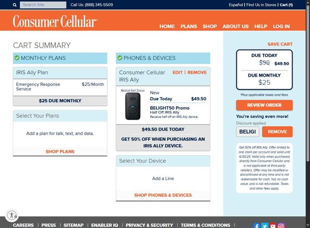 Consumer Cellular Promo Code (1 Verified) - 10% Off Jul 2025