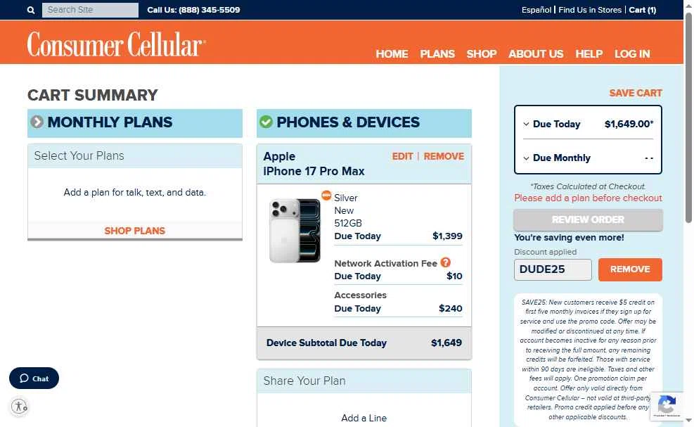 Consumer Cellular Promo Codes - 10% Off November