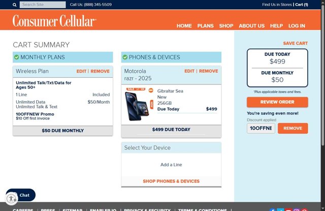 Consumer Cellular Promo Code (3 Verified) - 10% Off Jun 2025