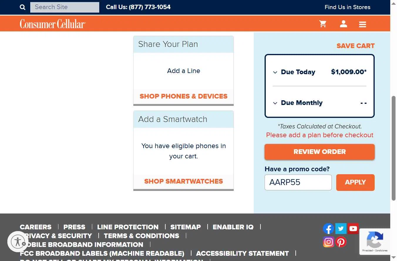 Consumer Cellular Promo Codes - 10% Off November