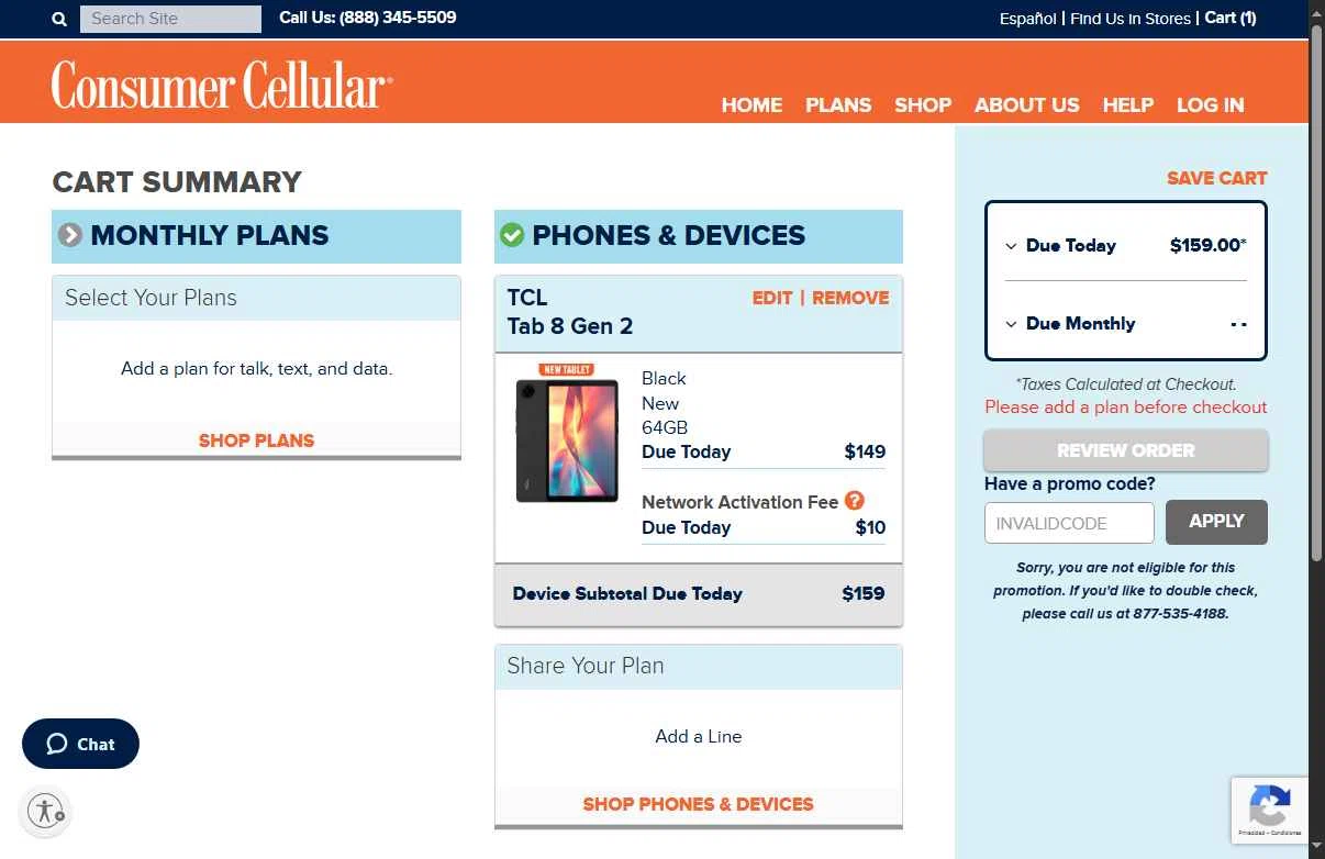 Consumer Cellular Promo Codes - 10% Off November