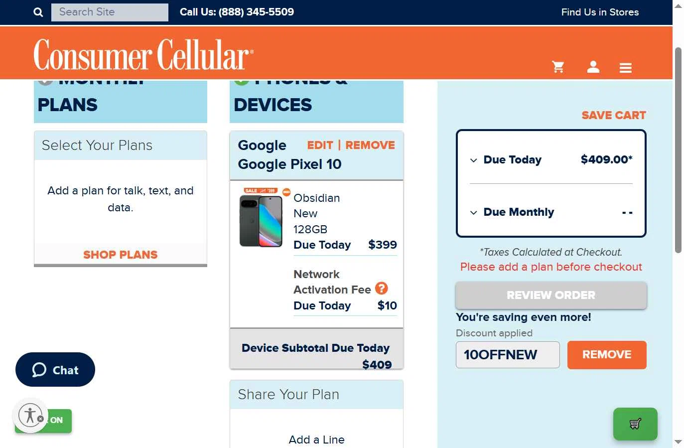 Consumer Cellular Promo Codes - 10% Off November