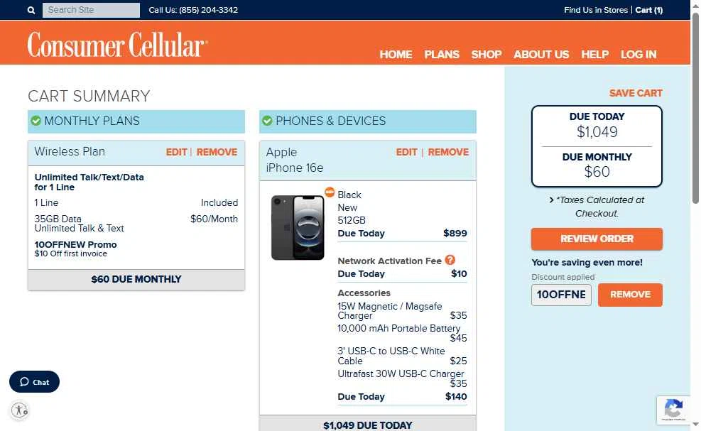 Consumer Cellular Promo Codes - 10% Off November