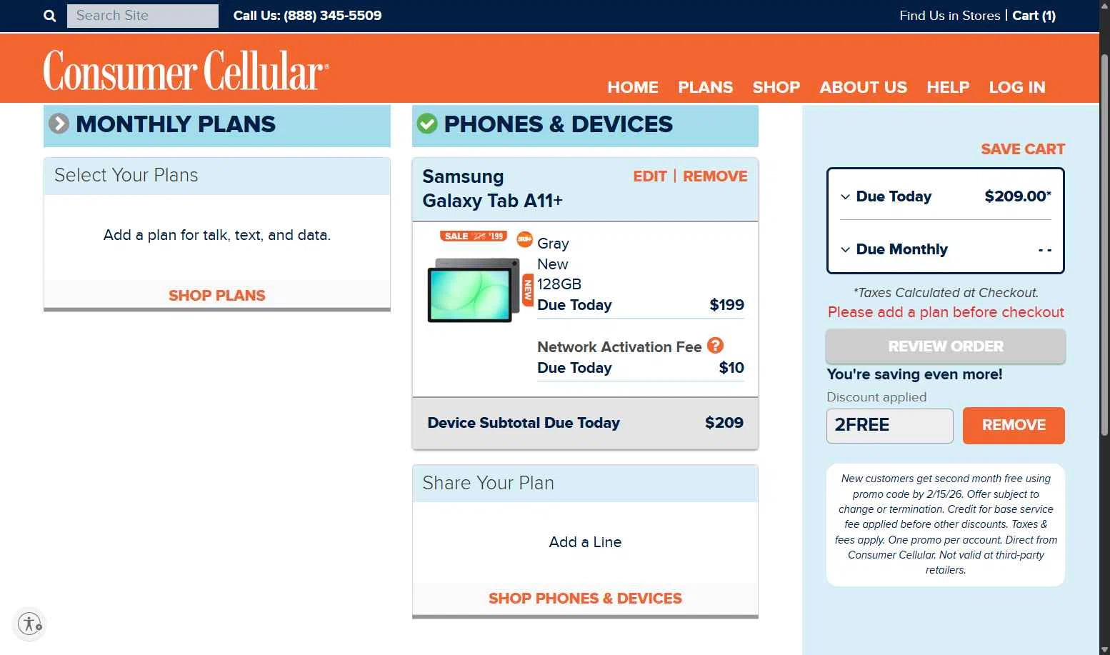 Consumer Cellular Promo Code - $50 Off March 2026