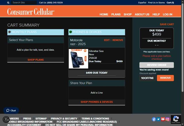 Consumer Cellular Promo Code (4 Verified) - 10% Off Jun 2025