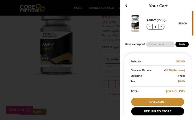Core Peptides Promo Codes - 15% Off (Verified) May 2025