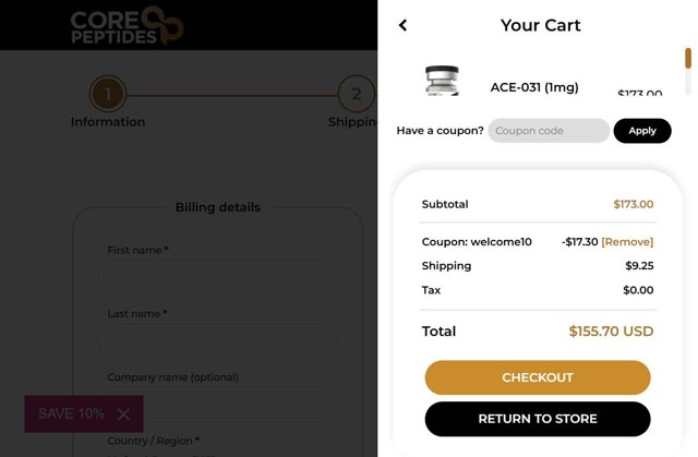 Core Peptides Promo Codes - 15% Off (Verified) Sep 2025