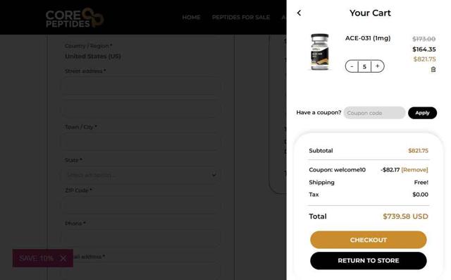 Core Peptides Promo Codes - 10% Off (Verified) Sep 2025