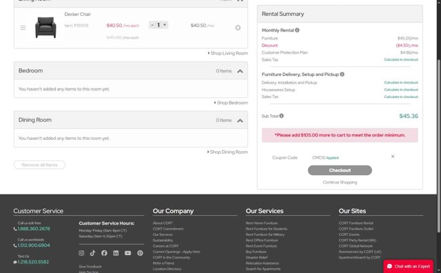 CORT Discount Codes - 15% Off (6 Verified) Sep 2025