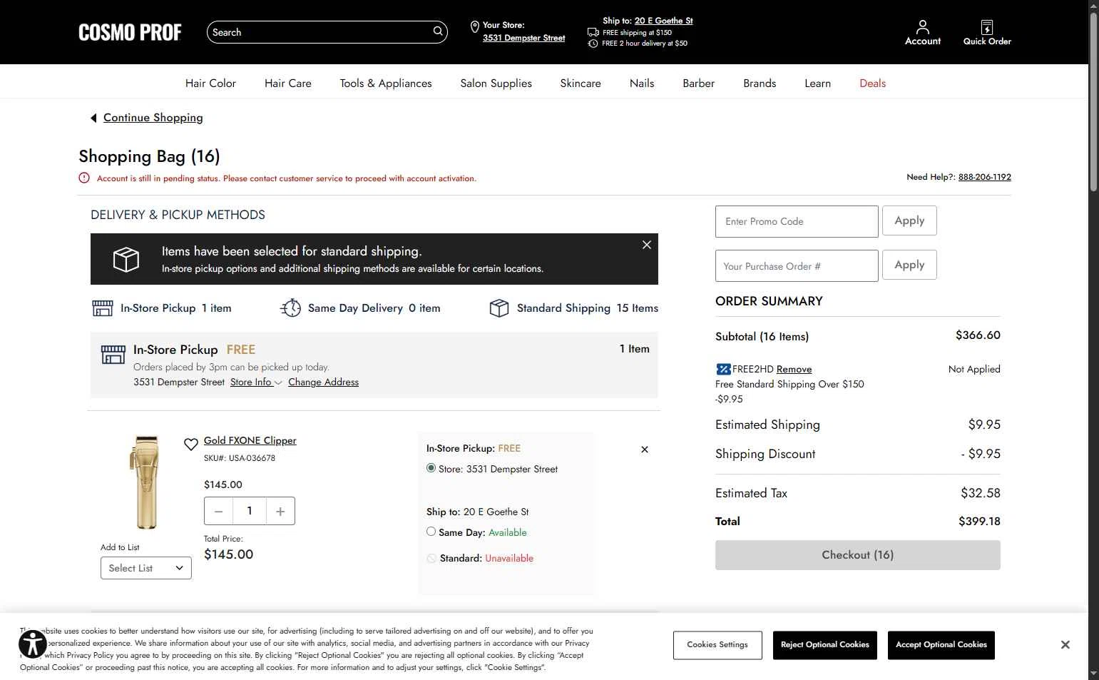 Cosmo Prof Promo Codes - 10% Off (1 Verified) Mar 2026