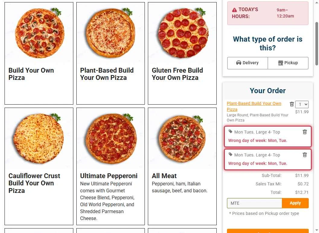 Cottage Inn Pizza Promo Code - 50% Off December 2025