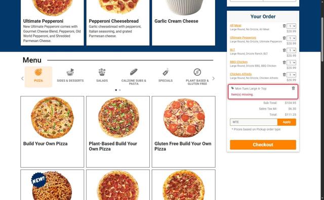 Cottage Inn Pizza Promo Codes (6 Verified) - $5 Off Sep 2025