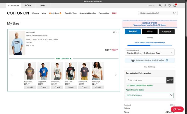 Cotton On Promo Codes - 15% Off (2 Verified) Aug 2025