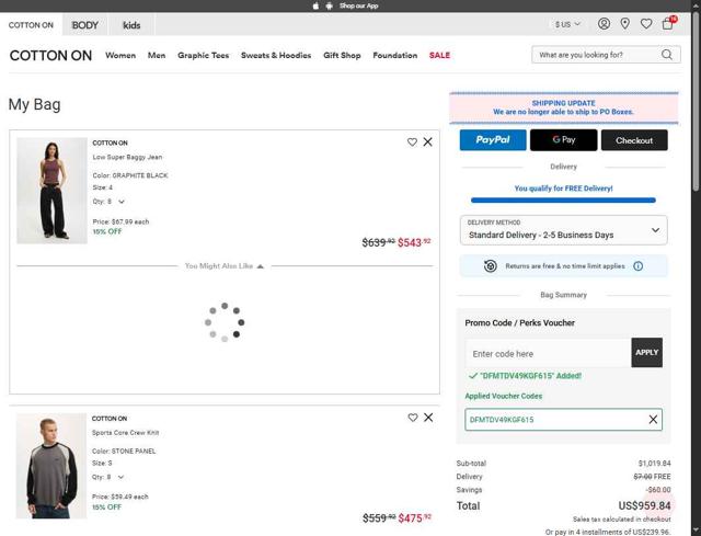 Cotton On Promo Codes - 15% Off (2 Verified) Oct 2025