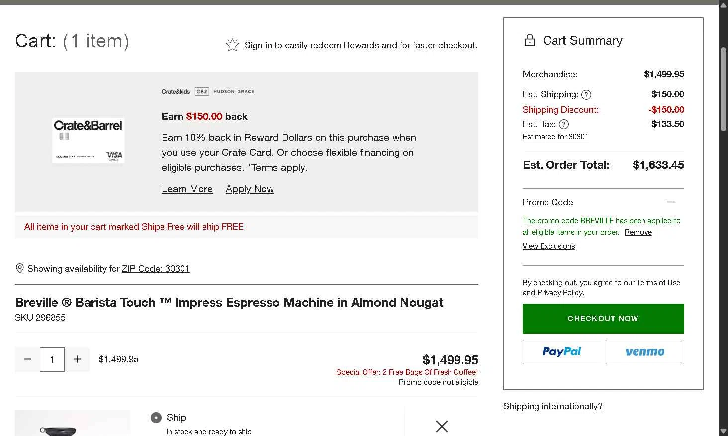 Crate & Barrel Promo Codes - 10% Off Coupons Dec 2025